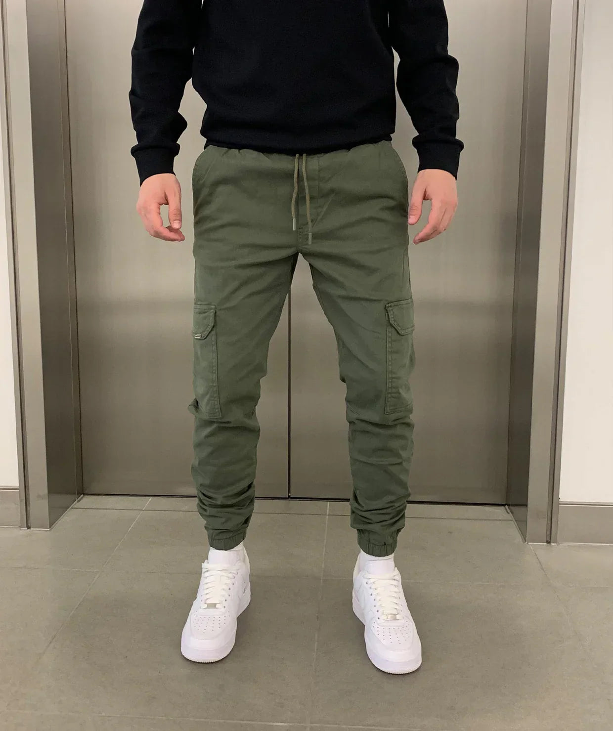 David | Cargo broek met jogger fit – Nora Amsterdam